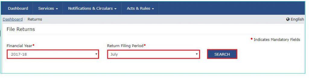 Guide on GSTR 1 filing on GST Portal