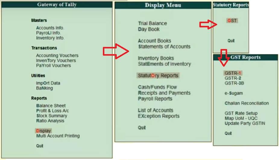 How To File GSTR 1 From Tally ERP 9 Release 6 How To File GSTR 1 From Tally ERP 9 Release 6